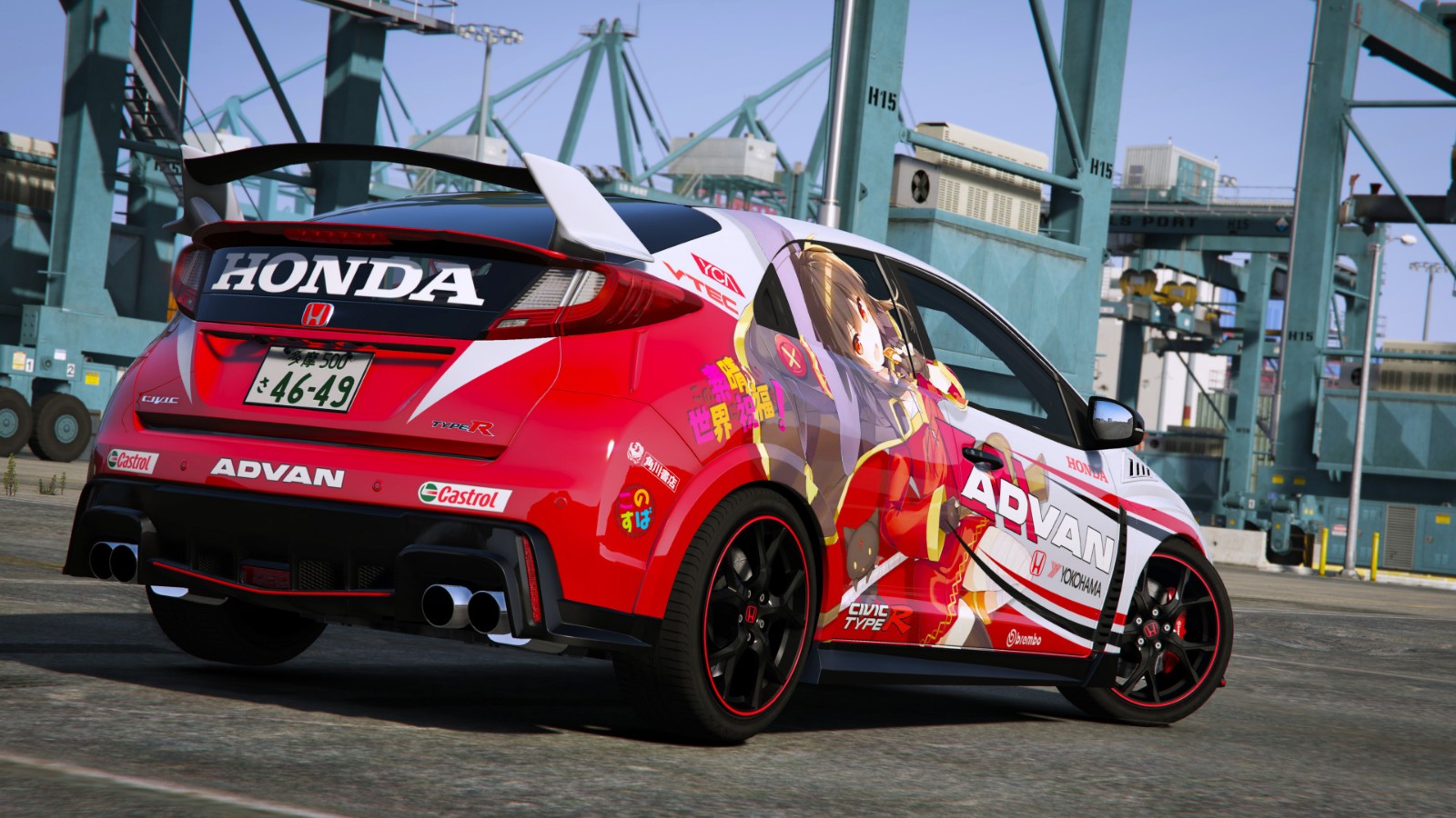 Megamin规格本田Civic Type R FK2下载_V1.0版本_侠盗猎车手系列 Mod下载-3DM MOD站