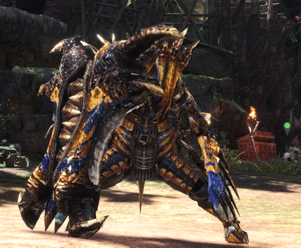 MHGU / XX的Tigrex Divide Charge Blade（武器皮肤）下载_V1.2版本_怪物猎人：世界 Mod下载-3DM MOD站