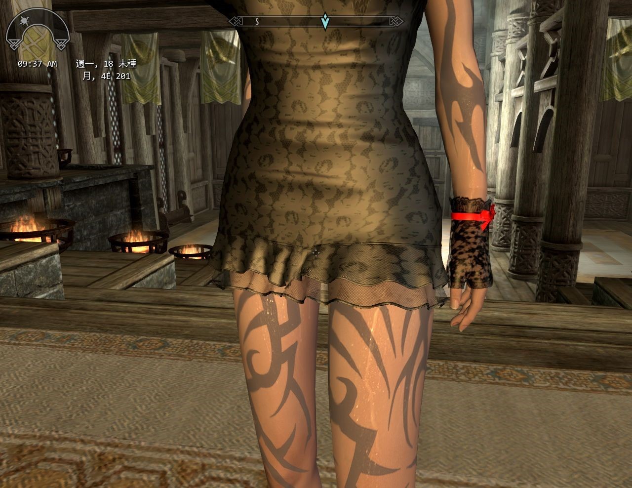 【BodySlide化】pinky连身短裙——CBBE-HDT下载_V1.0版本_上古卷轴5：天际 Mod下载-3DM MOD站