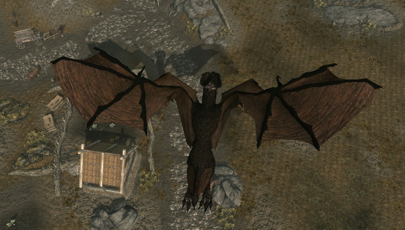 Giant Bats Mounts and Armies 巨型蝙蝠坐骑和军队下载-V1.0版本-上古卷轴5：天际 Mod下载-3DM MOD站