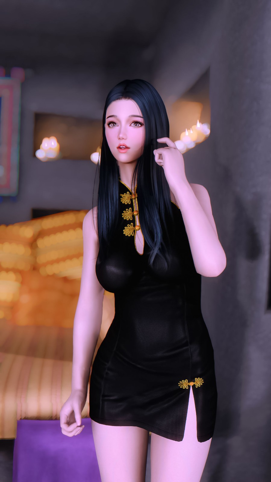 COCO CheongSan 旗袍 下载_V1.0版本_上古卷轴5：天际 Mod下载-3DM MOD站