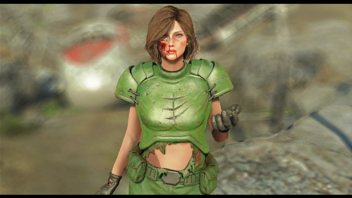 更好的Doom服装 - CBBE Bodyslide下载-V0.1版本-辐射4 Mod下载-3DM MOD站