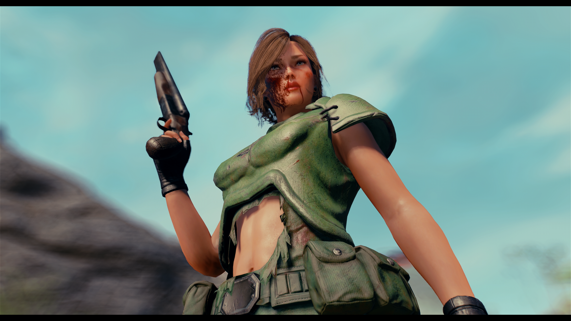 更好的Doom服装 - CBBE Bodyslide下载-V0.1版本-辐射4 Mod下载-3DM MOD站