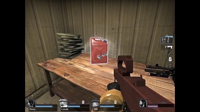 DEB M21（适用于UZI）下载-V1.0版本-求生之路2 Mod下载-3DM MOD站