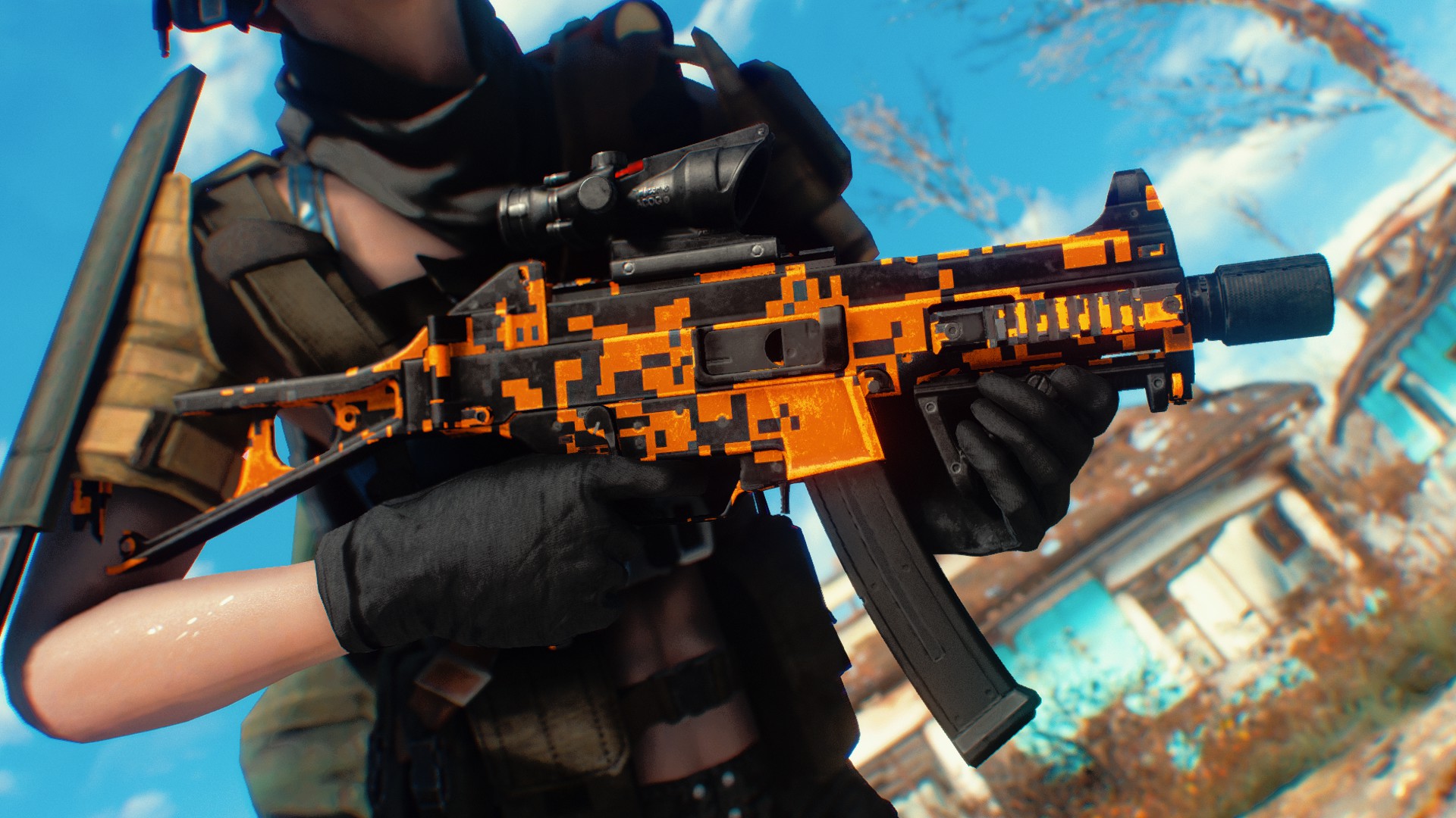 Heckler und Koch UMP的迷彩下载_V1.1版本_辐射4 Mod下载-3DM MOD站