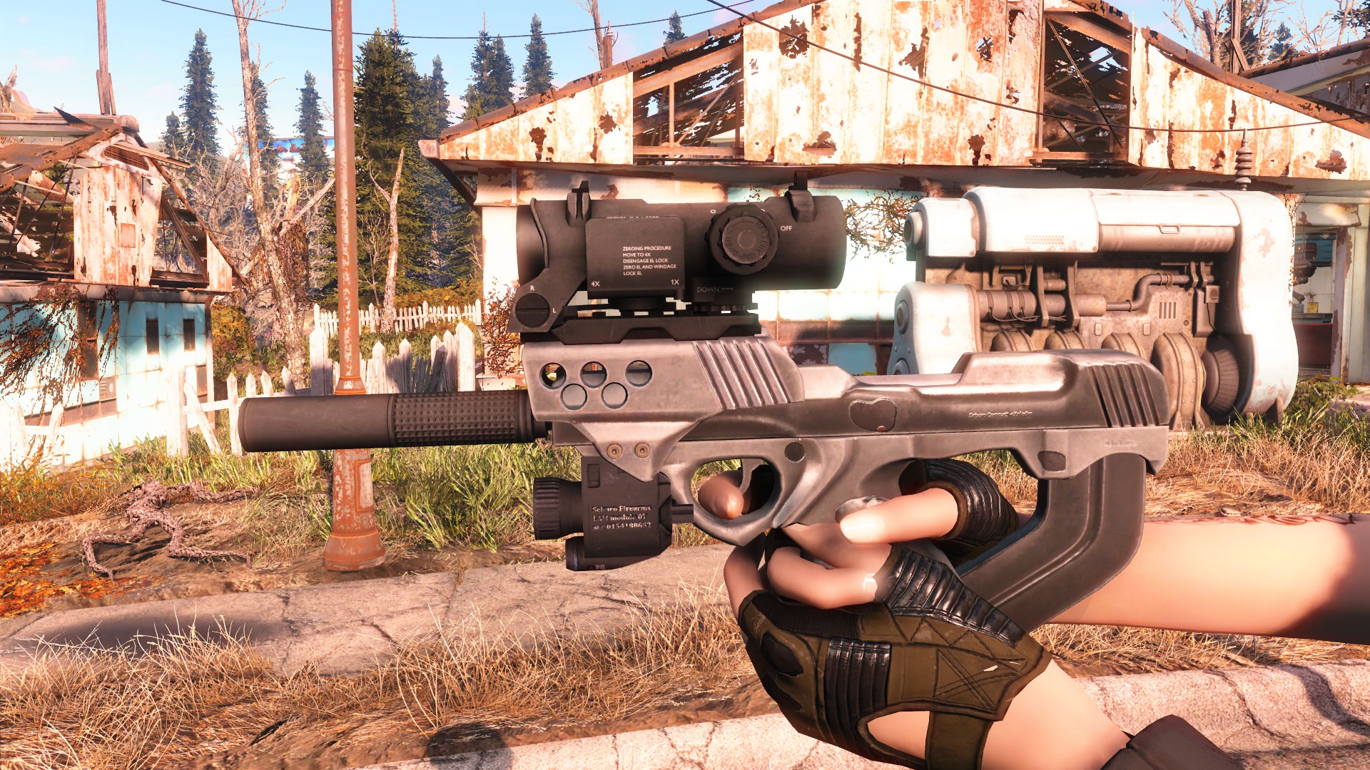 Seburo CX（手枪）下载-V1.0版本-辐射4 Mod下载-3DM MOD站