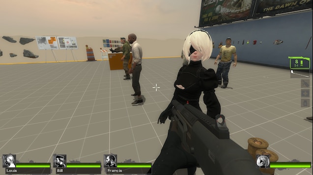 Zoey 2b Alt.套装（已发布），带裙子下载_V1.0版本_求生之路2 Mod下载-3DM MOD站