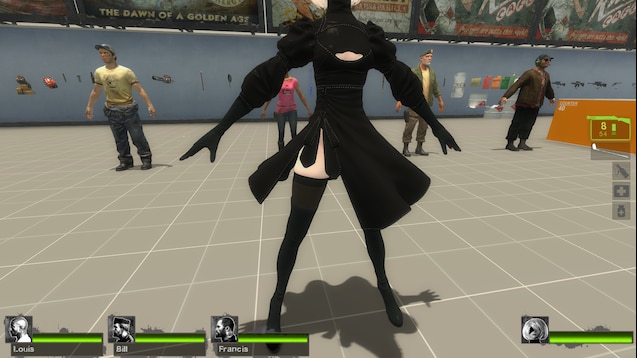 Zoey 2b Alt.套装（已发布），带裙子下载_V1.0版本_求生之路2 Mod下载-3DM MOD站