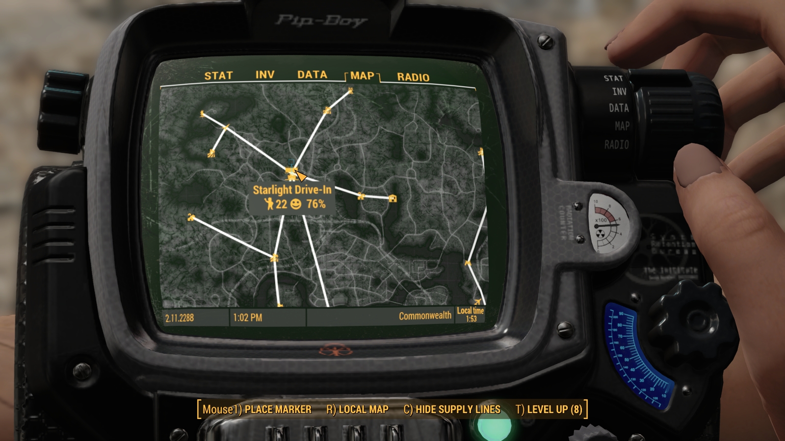 Pip-Boy双色下载_V1.0版本_辐射4 Mod下载-3DM MOD站