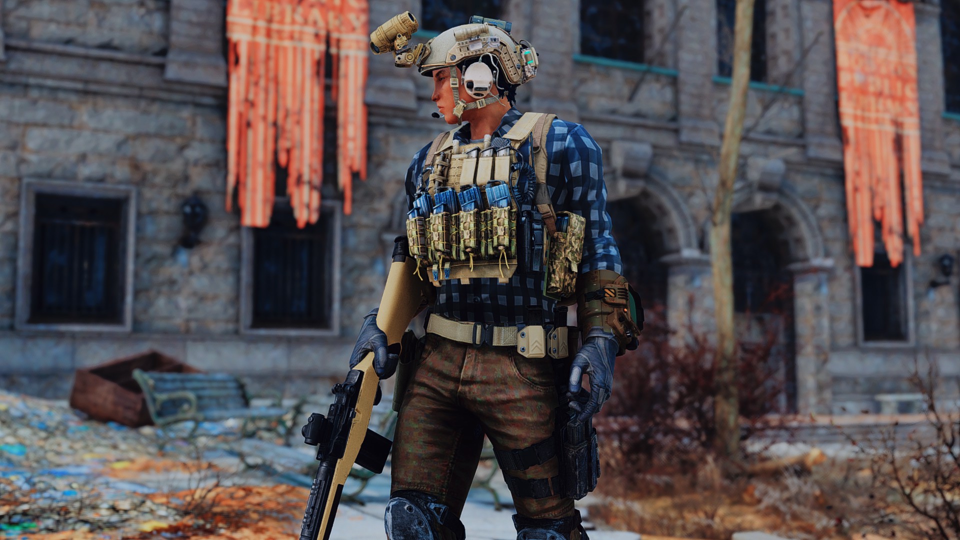 现代武器替代品 - Springfield Armory M1A下载_V1.0版本_辐射4 Mod下载-3DM MOD站