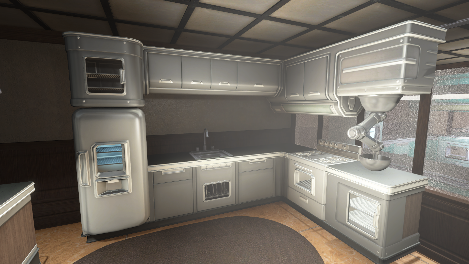 完全干净的厨房套装下载_V1.0版本_辐射4 Mod下载-3DM MOD站