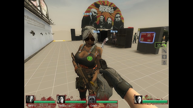 来自warface的工程师gorgona接替了教练。下载_V1.0版本_求生之路2 Mod下载-3DM MOD站