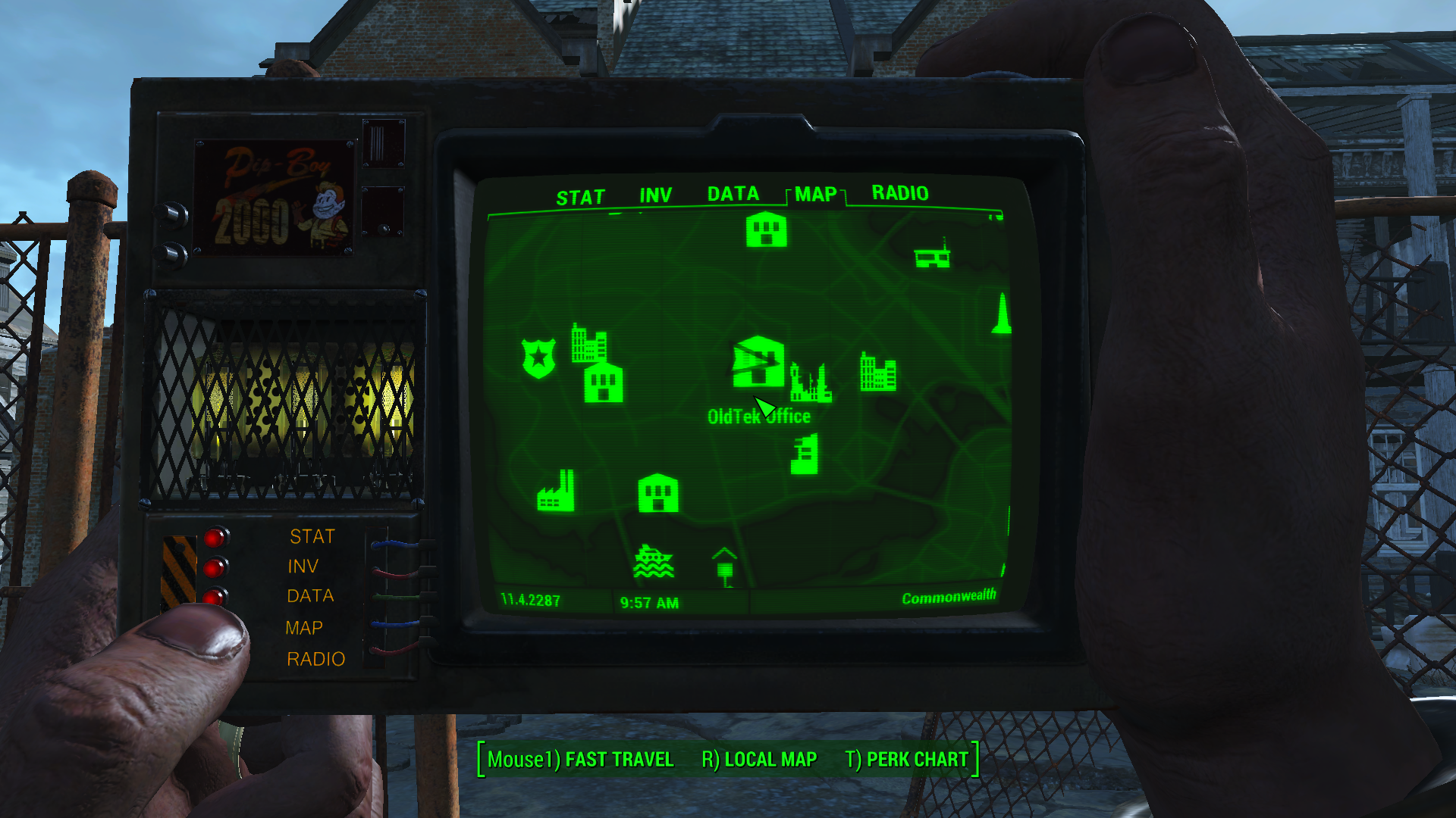 3D巫师塔-Pip-Boy迷你游戏下载-V1.0版本-辐射4 Mod下载-3DM MOD站