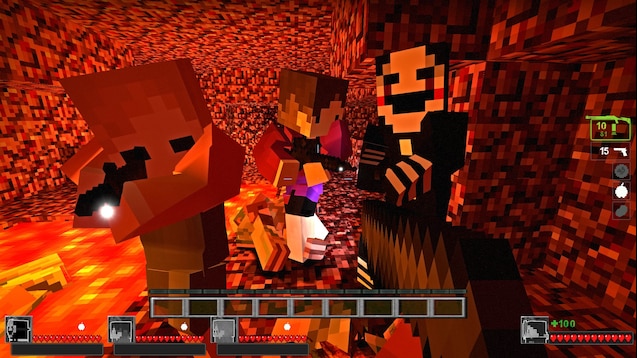 L4D2 Minecraft Fundura幸存者下载_V1.0版本_求生之路2 Mod下载-3DM MOD站