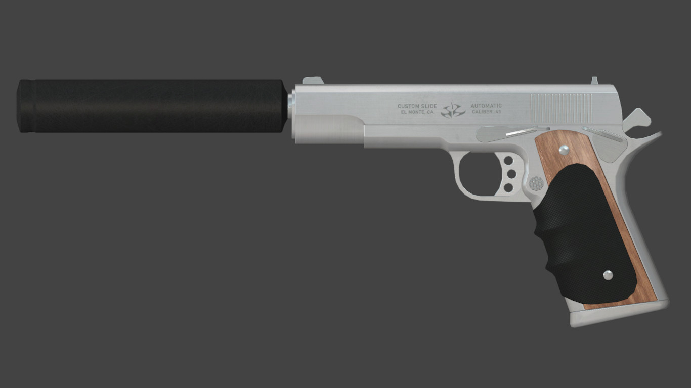 Silverballer（手枪）下载_V1.1版本_辐射4 Mod下载-3DM MOD站