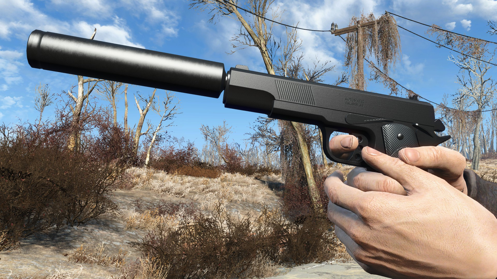 Silverballer（手枪）下载_V1.1版本_辐射4 Mod下载-3DM MOD站