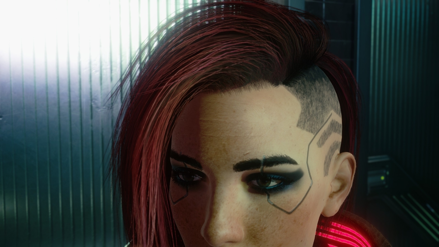 E3发型修复下载_V2.0版本_赛博朋克2077 Mod下载-3DM MOD站