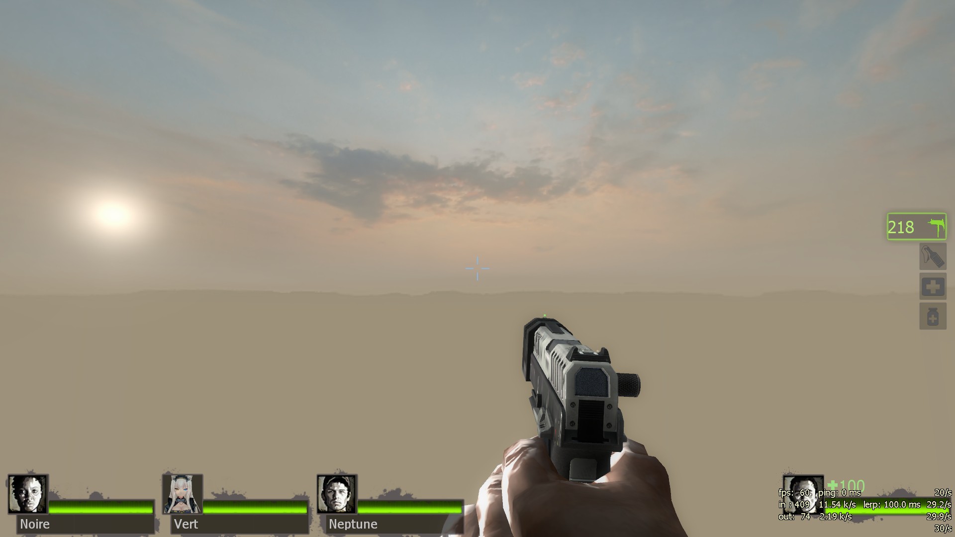 替换了UZI冲锋枪为RE-45（RE45）下载_V1.0版本_求生之路2 Mod下载-3DM MOD站