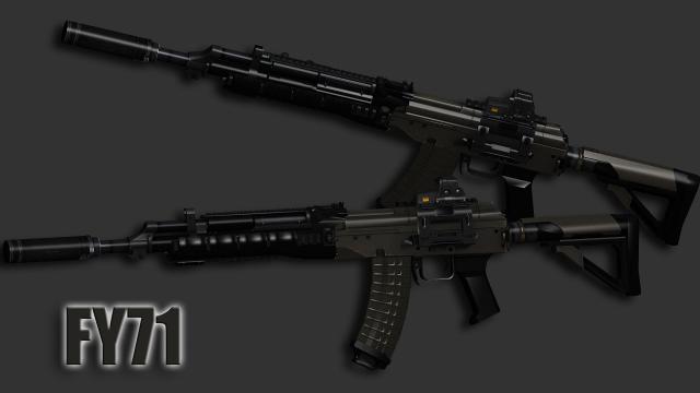 替换AK47步枪为消音Cry2 fy71下载_V1.0版本_求生之路2 Mod下载-3DM MOD站