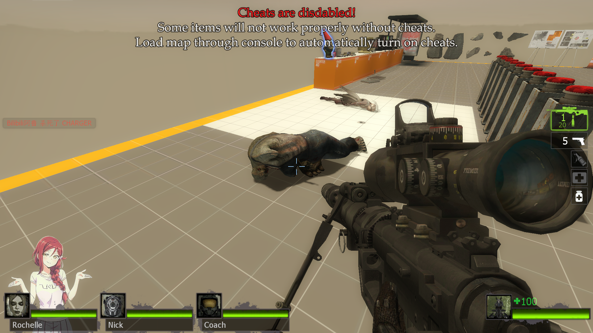 加强AWP-AWM伤害下载_V1.0版本_求生之路2 Mod下载-3DM MOD站