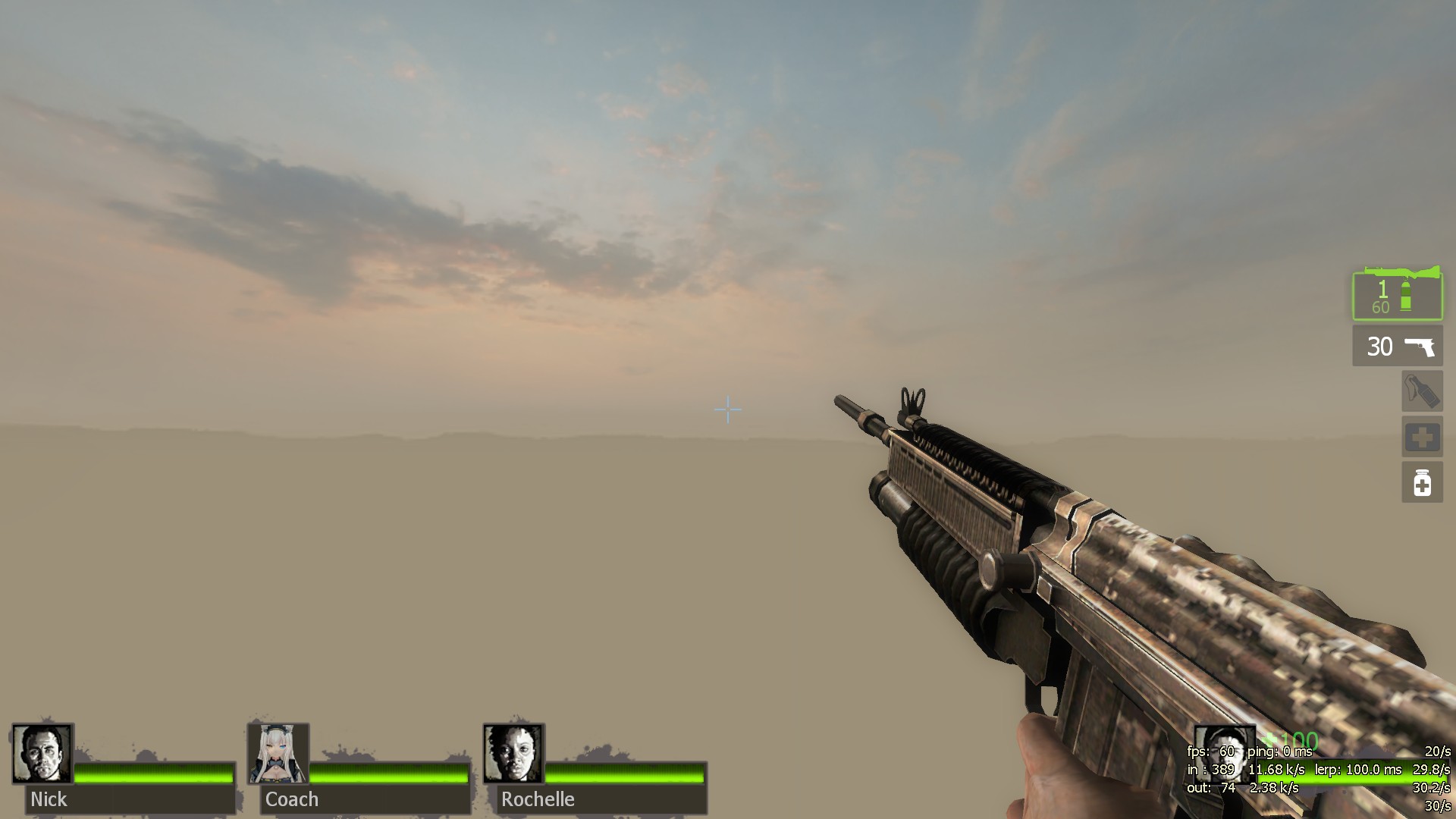 替换榴弹发射器为CF救世主武器下载_V1.0版本_求生之路2 Mod下载-3DM MOD站