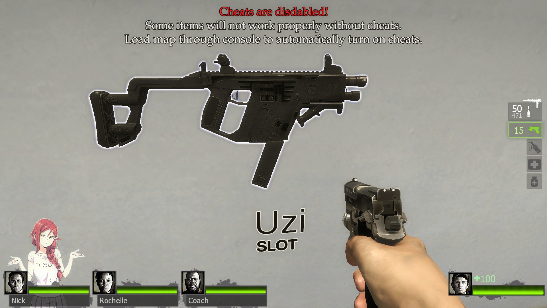 替换消音冲锋枪并修改枪声~MOD附带一个Uzi MOD下载_V1.0版本_求生之路2 Mod下载-3DM MOD站