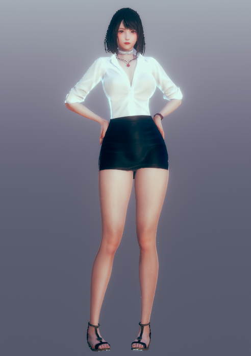 COS : OL职业装下载_V1.0版本_AI 少女 Mod下载-3DM MOD站