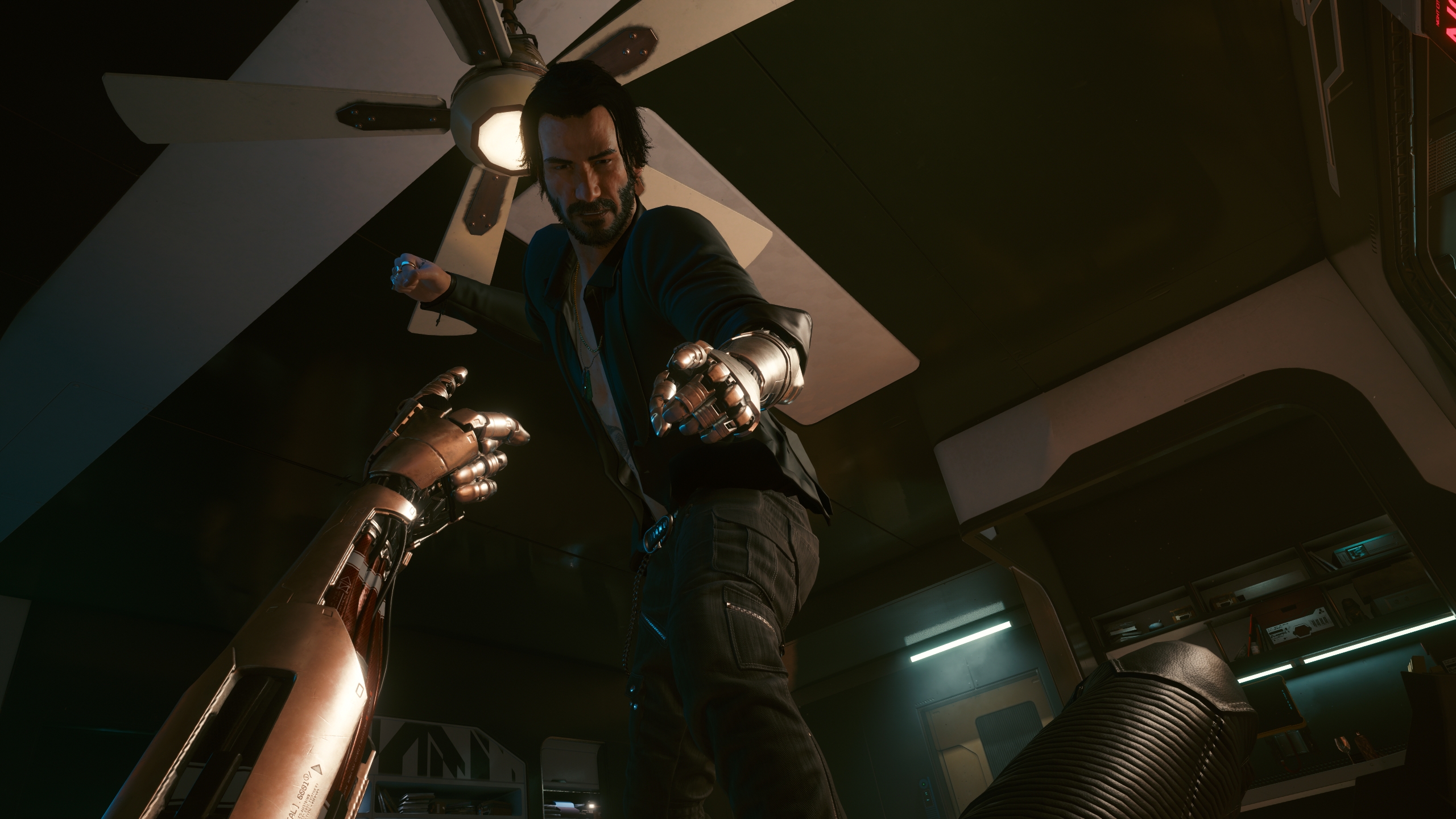 Johnny的新另类发型下载_V1.0版本_赛博朋克2077 Mod下载-3DM MOD站