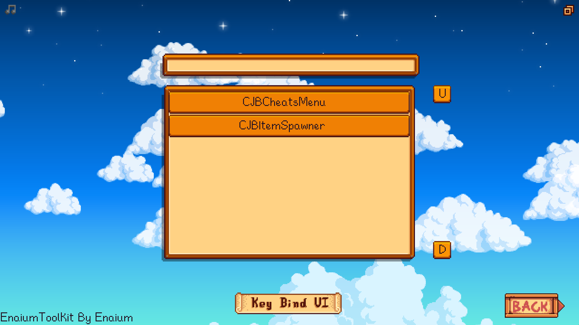 KeyBindUI——按键绑定界面下载_V1.0.0版本_星露谷物语 Mod下载-3DM MOD站