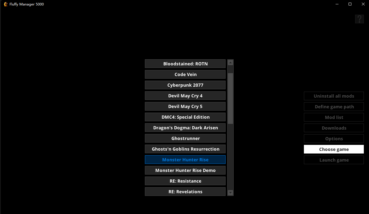 Fluffy Mod管理器 （Fluffy Manager 5000 ）更新支持 怪物猎人 崛起 - 《怪物猎人：崛起》 - 3DMGAME ...