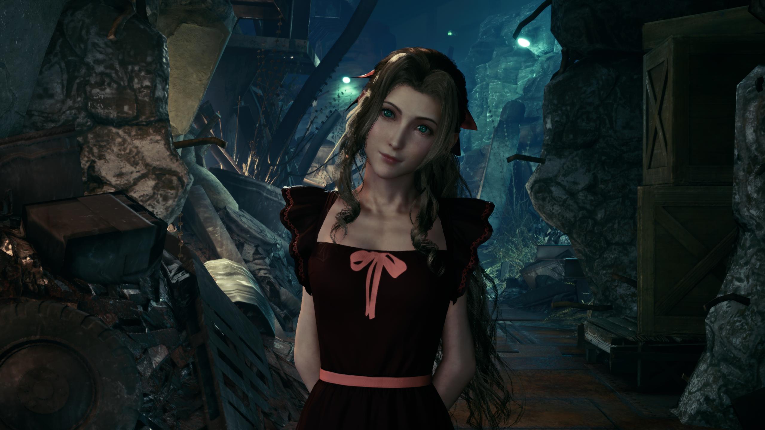Aerith 甜心连衣裙下载_Vv1版本_最终幻想7：重制版 Mod下载-3DM MOD站