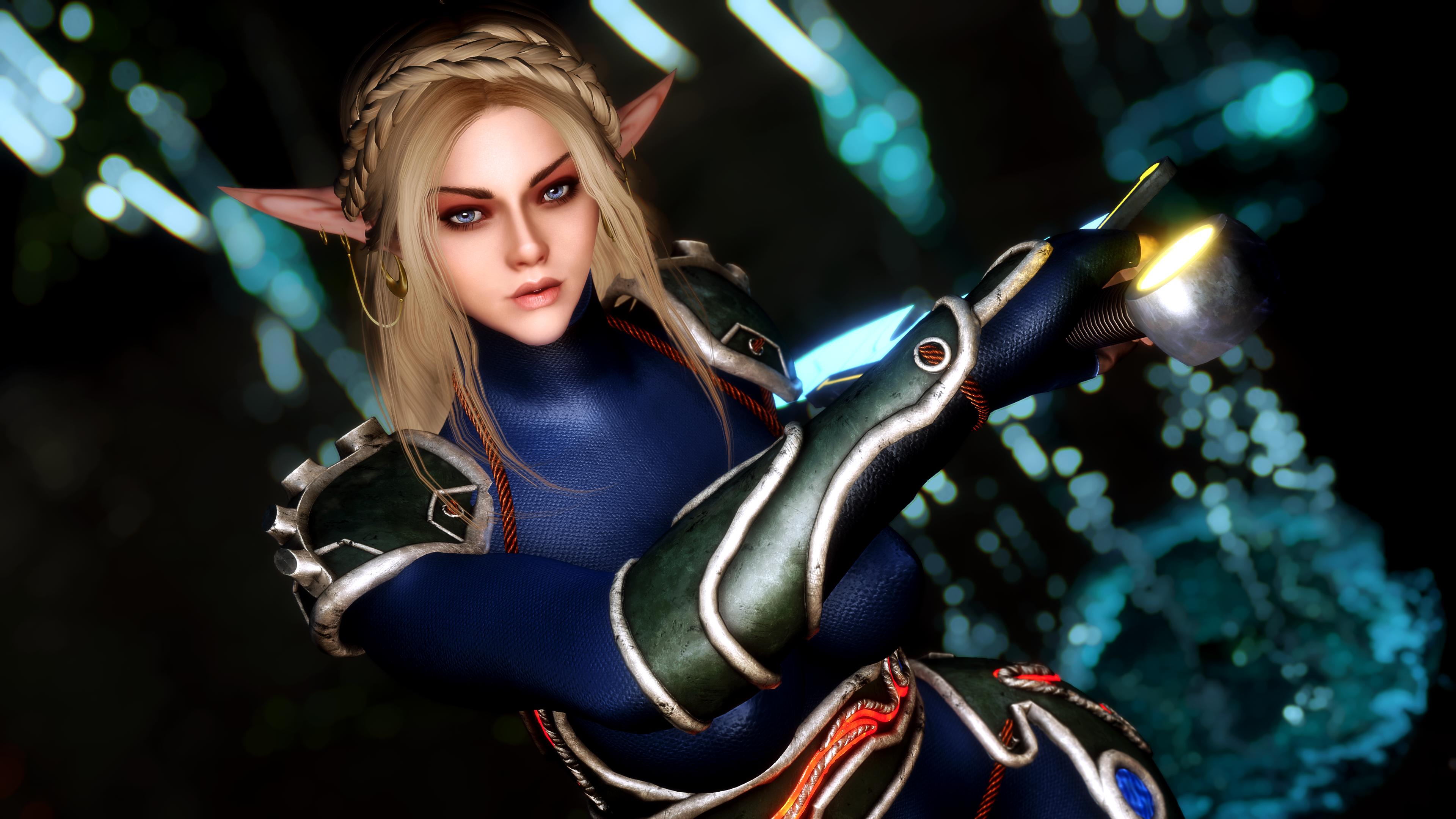 Daymarr 的塞尔达战士 - CBBE-TBD-BHUNP SE（CBBE）下载_V1.0版本_上古卷轴5：重置版 Mod下载-3DM MOD站