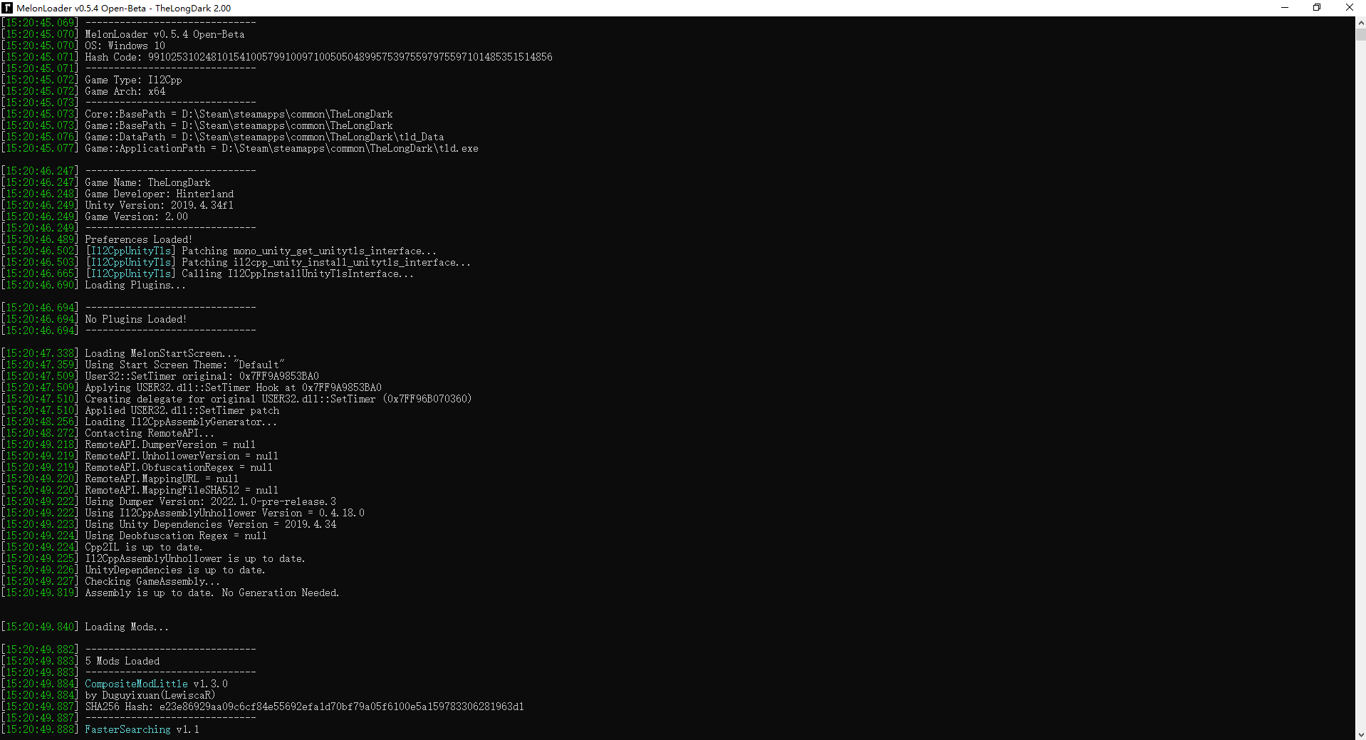漫漫长夜模组加载器MelonLoader v0.5.4离线覆盖包下载_V0.5.4版本_漫漫长夜 Mod下载-3DM MOD站