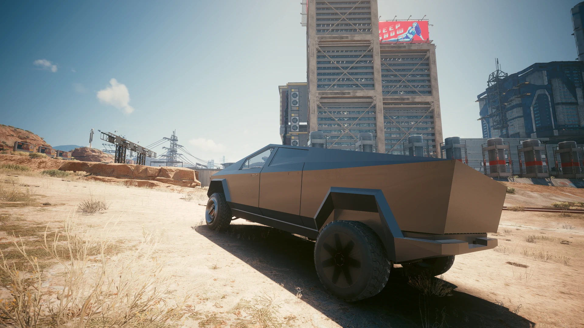 赛博朋克2077 Cybertruck 2077 Mod 0.1 下载 | 3DM Mod站