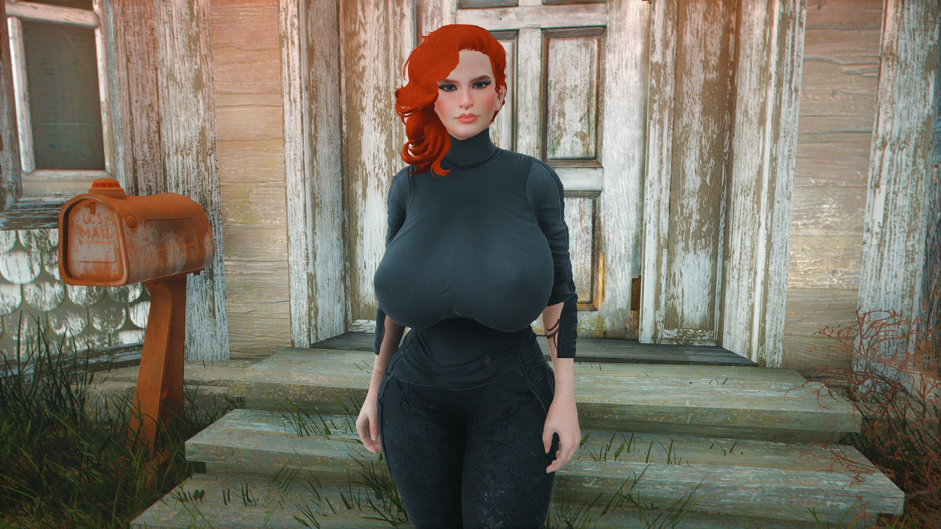 辐射4 3BBB （CBBE） 身形转换 - Obi的随机休闲装 Mod 1.0 下载 | 3DM Mod站