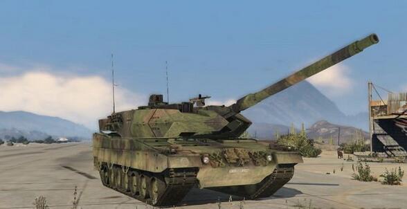 侠盗猎车手系列 侠盗猎车手5 德国陆军豹2A6主战坦克MOD Mod 全版本 下载 | 3DM Mod站