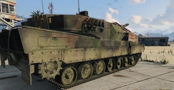 侠盗猎车手系列 侠盗猎车手5 德国陆军豹2A6主战坦克MOD Mod 全版本 下载 | 3DM Mod站