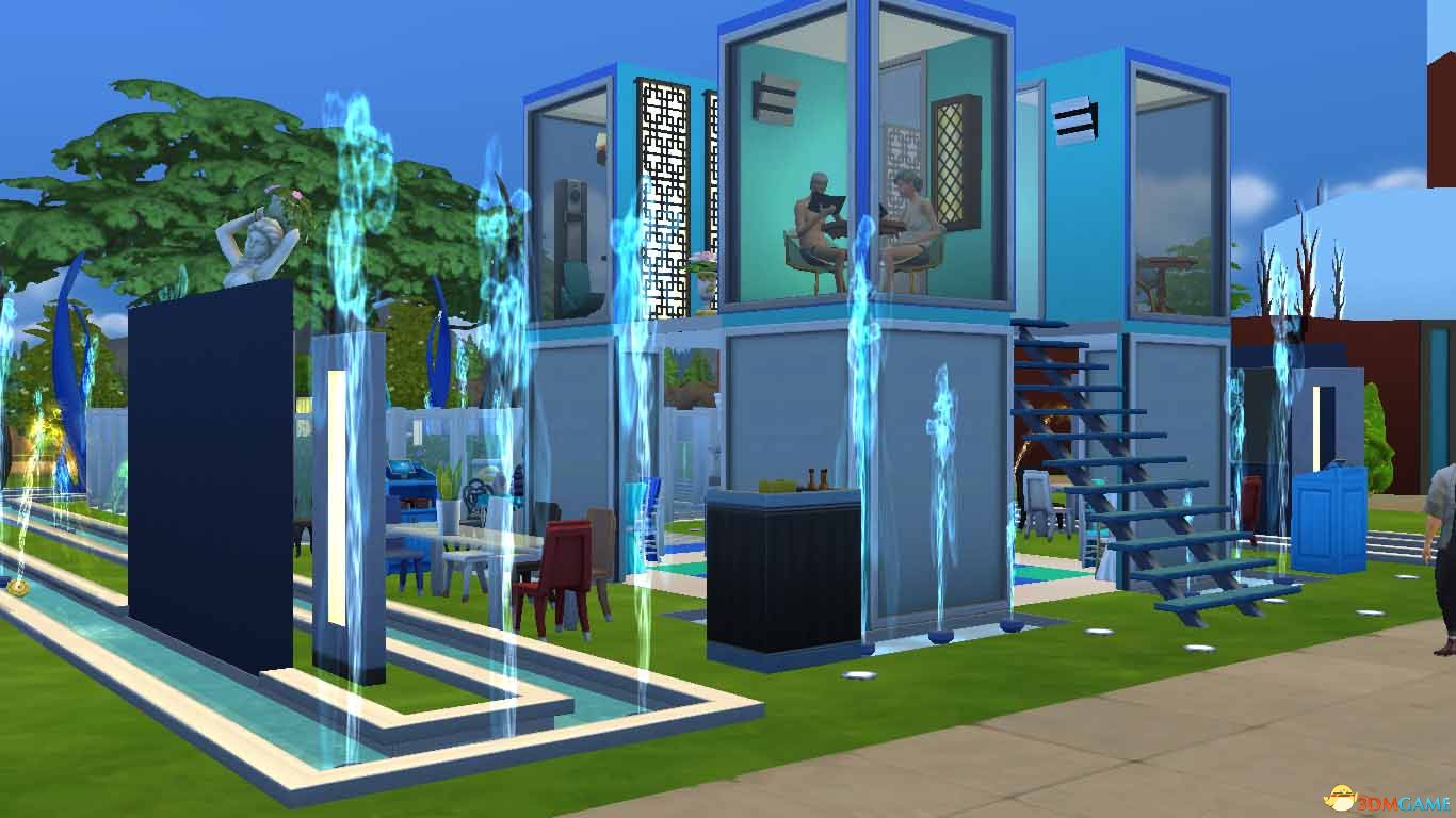 模拟人生4 模拟人生4 蓝色餐厅MOD Mod V全版本 下载- 3DM Mod站