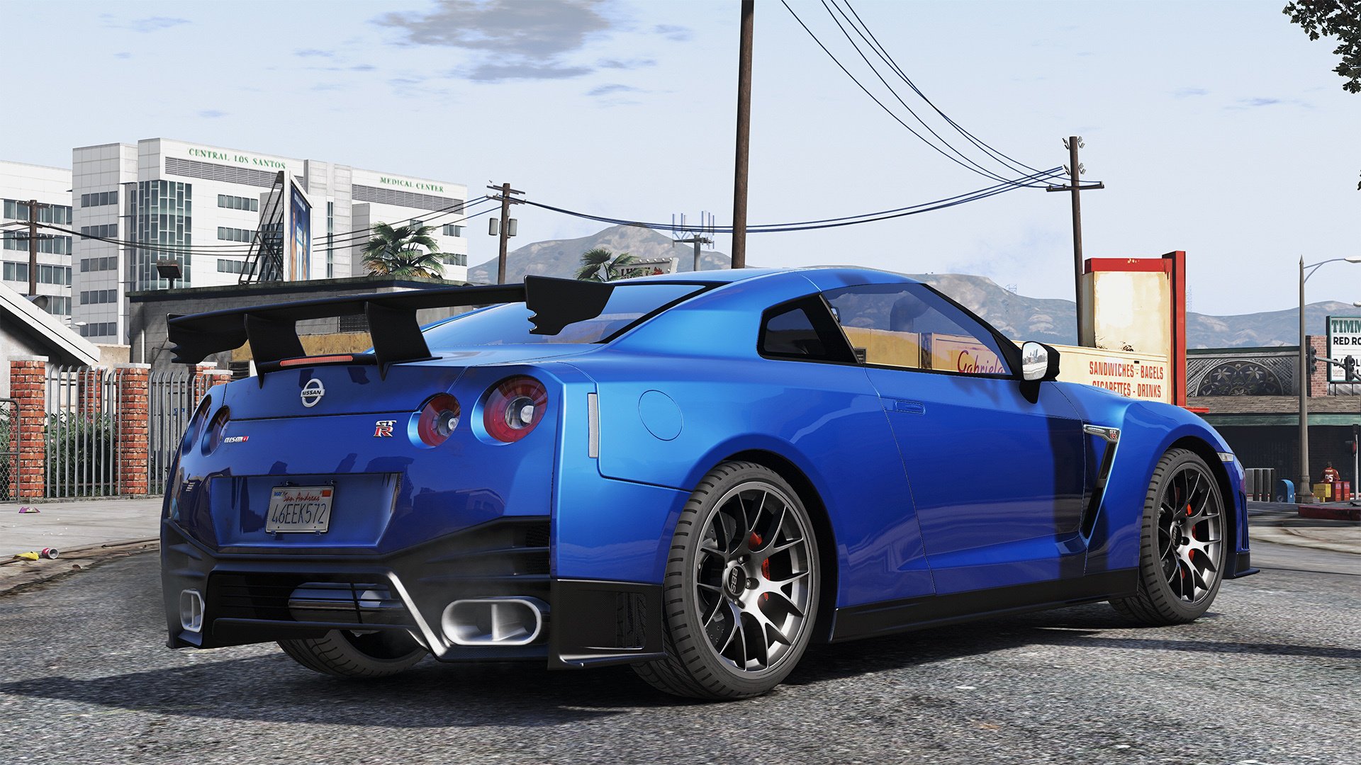 侠盗猎车手系列 侠盗猎车5 2015款日产R35 GT-R Nismo MOD Mod 全版本 下载 | 3DM Mod站
